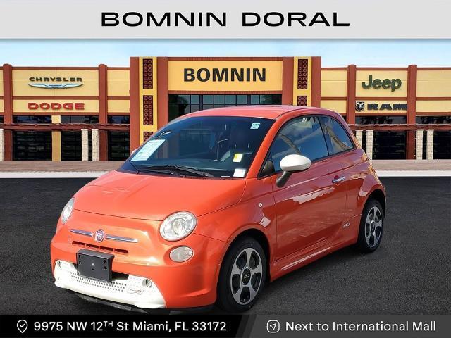 2015 FIAT 500e Orange in MIAMI Stock X205217A