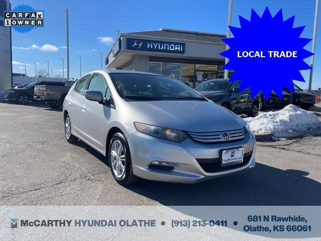 2010 Honda Insight EX Silver 4D Hatchback. A Honda Insight at McCarthy Olathe Hyundai Olathe KS